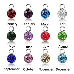 weikui God has You in his arms with Angel Wing Charm Cremation Ashes Jewelry Keepsake Memorial Urn Necklace with Birthstone Crystal (December)