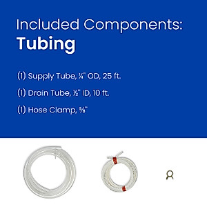 AprilAire 5844 Humidifier Installation Kit for AprilAire Whole Home Humidifiers with Automatic Control, Compatible with AprilAire Humidifier Models: 400, 500, 600 Black