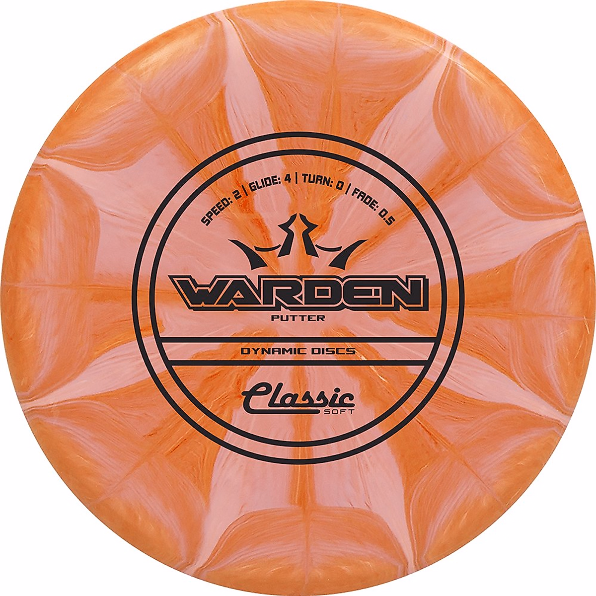 Dynamic Discs Classic Soft Burst Warden Putter Golf Disc [Colors May Vary] - 173-176g