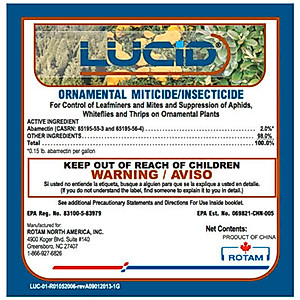 Prime Source - Lucid Miticide/Insecticide (Abamectin) - 8oz (10601)