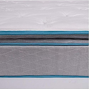 DREAMFOAM Ultimate Dreams Twin Crazy Quilt PillowTop Mattress