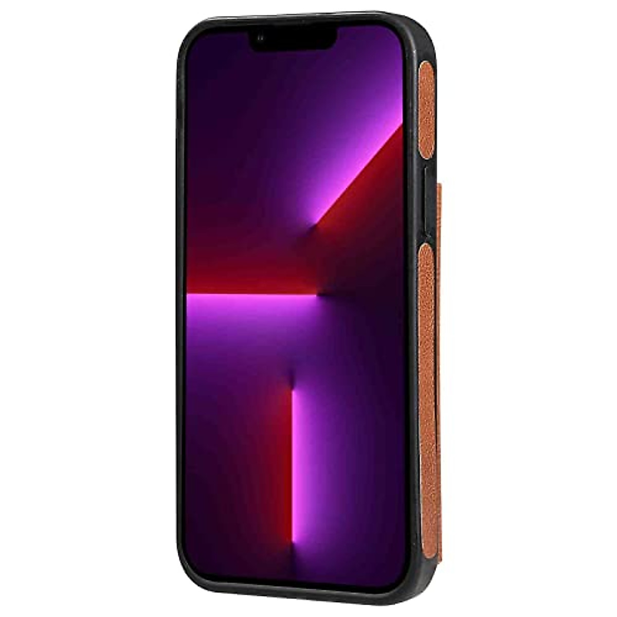 Fansipro Bumper Case Cover for Samsung Galaxy S9 Plus, Premium PU Leather Slim Fit Cover for Galaxy S9 Plus, 1 Card Slot, 1 Photo Frame Slot, Light Weight, Brown