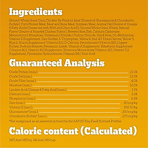 Pedigree Complete Nutrition Adult Small Dog Dry Dog Food, Roasted Chicken, Rice & Vegetable Flavor, 3.5 lb. Bag