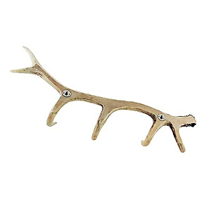 Rustic Decorative Faux Deer Antler Wall Mounted Wall Hanging Coat Hook (Large Size)