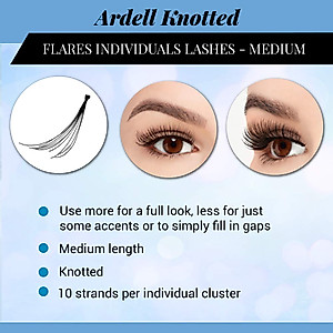 Ardell False Eyelashes Medium Black 4 Pack