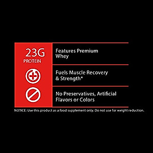 MET-Rx Natural Whey Protein Powder, Chocolate Protein Powder, 5 Lb