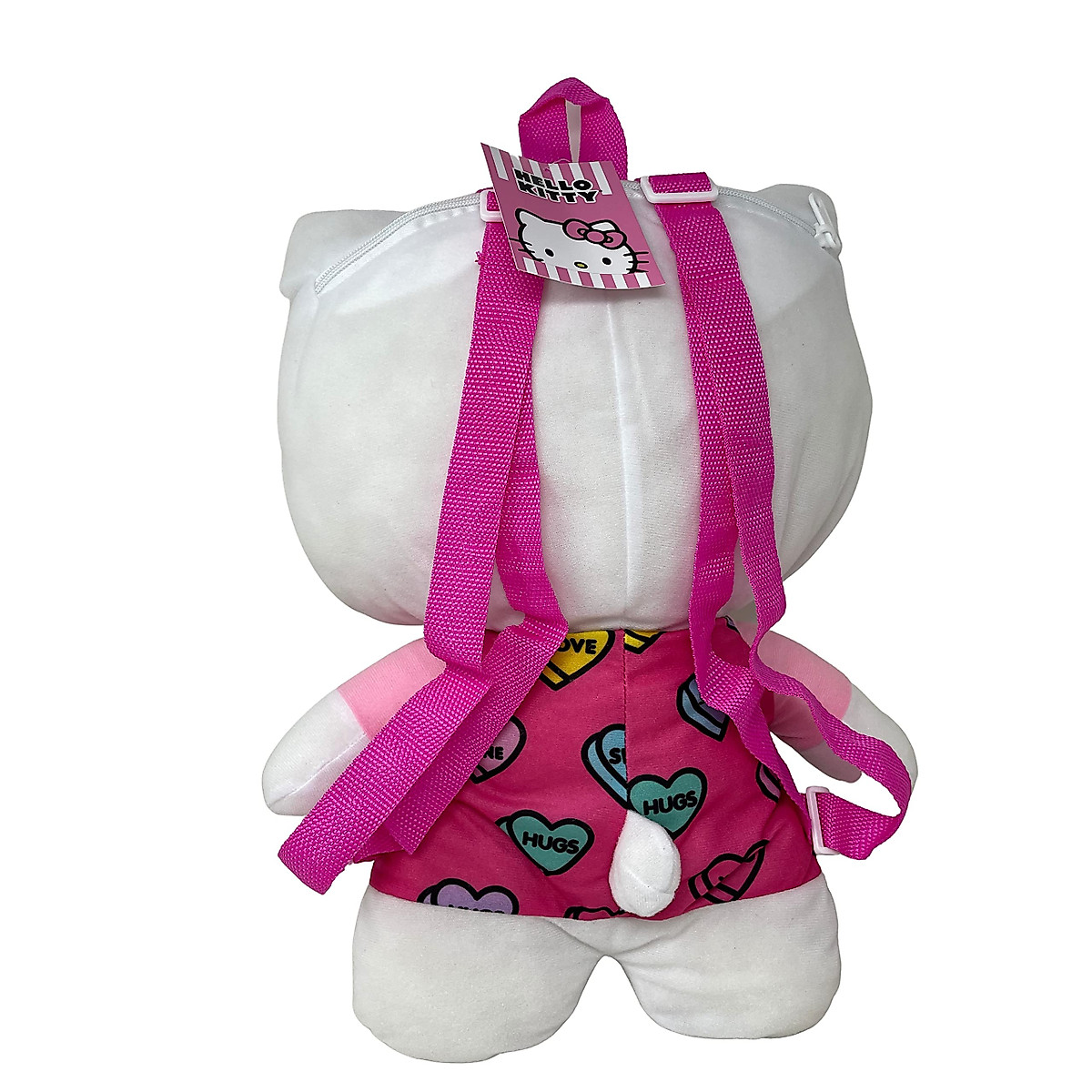 Fast Forward Hello Kitty Plush Backpack with Heart & Love