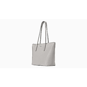 Kate Spade New York Kitt Large Nylon Tote Shoulder Handbag (Nimbus Grey)