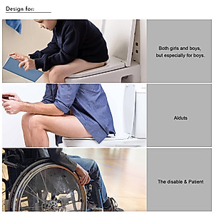 storchenbeck Urine Deflector for Toilet Seat Prevents Kids and Adult from Peeing Splash (4 pcs)