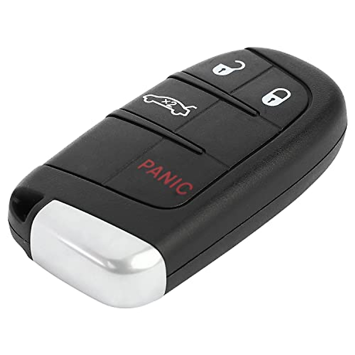 ANGLEWIDE Car Keyless Entry Remote Key Fob Replacement for 2015-2017 for Chrysler 200 Chrysler 300 for Dodge Charger for Dodge Challenger (M3M-40821302) 4 Buttons-1 pad