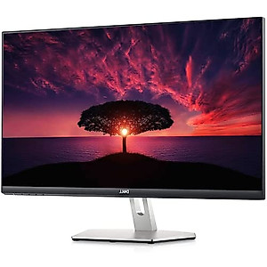 Dell 27-inch QHD 1440p (2560 x 1440) IPS Ultra-Thin Bezel Monitor, 75Hz Refresh Rate, HDMI, ADM FreeSync, Built in Speakers, DisplayPorts, VESA Certified, Silver