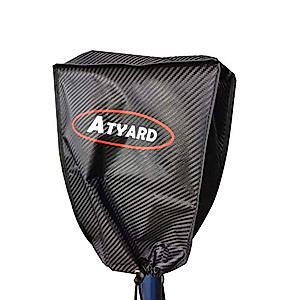 ATYARD RV Electric Jacks Protective Cover, Universal 600D Polyester Electric Tongue Jack Cover Trailer RV Electric Tongue Jack Protective Cover (Large Size 14″H x 5″W x 10″D)