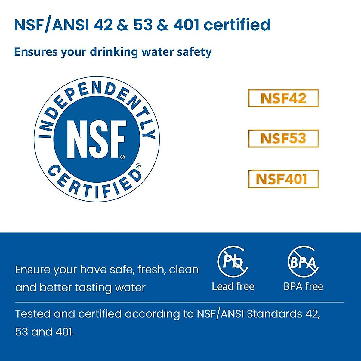 Water Filter Compatible with Kenmore 9084 9006 46-9006 Filter 4 Water Filter Replacement, 2-Pack