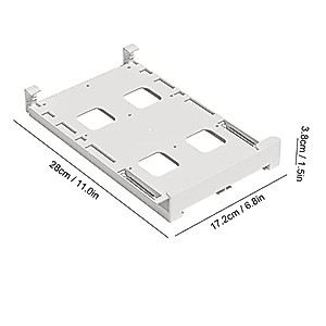 KWQBHW Hanging Fridge Soda Can Organizer Drinks Beverage Storage Hanging Holder Hanging Soda Can Refrigerator Organizer Adjustable Beverage Storage Rack