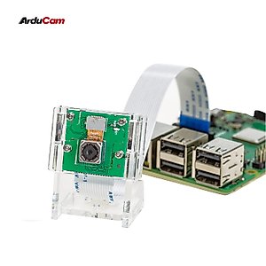 Arducam Motorized Focus Pi Camera, Autofocus for Raspberry Pi Camera Module, Motorized Lens, Software Precise Manual Focus, OV5647 5MP 1080P