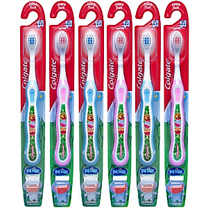 Colgate My First Baby and Toddler Toothbrush, Extra Soft - 6 pack