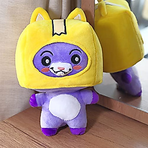 FRSHALOUIS Foxy and Boxy Plush Toys - Soft Stuffed Plush Toys The Best Gift for Christmas Birthday Halloween(Foxy)