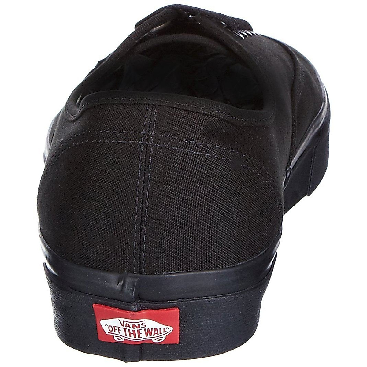 Vans Unisex Authentic Black/Black Canvas VN000EE3BKA Mens 11, Womens 12.5