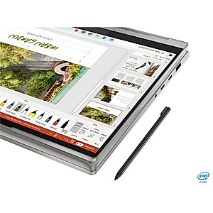 Lenovo Yoga 9i 2-in-1 14.0" 4K IPS 500Nits Touch Laptop, i7-1195G7, Evo Iris Xe Graphics, Max Battery Life 17hr, Thunderbolt 4, Wi-Fi 6, Fingerprint, W/Stylus+HDMI Cable (16GB RAM | 2TB PCIe SSD)