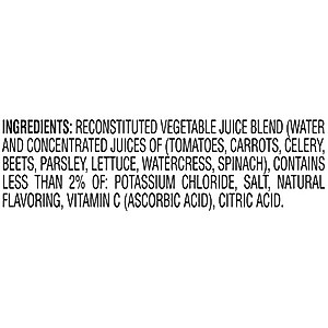 V8 Low Sodium Original 100% Vegetable Juice, 5.5 oz. can (4 packs of 6, total of 24)