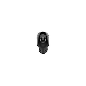 Mini Invisible Bluetooth Headphone Handsfree in Ear Headset Earbud Earphone with Microphone Noise Cancelling Wireless Earbud for iPhone, Samsung, HTC, Sony and Much More Android Phones (1 x Black)