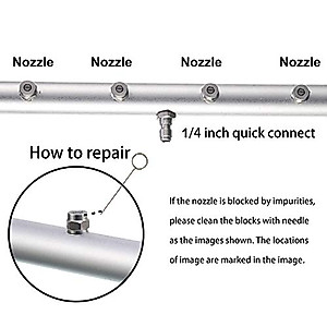 RIDGE WASHER Pressure Washer Undercarriage Cleaner, 16 Inch Undercarriage Washer, Pressure Washer Under Car Cleaner with Straight Extension Wand, 4000 PSI