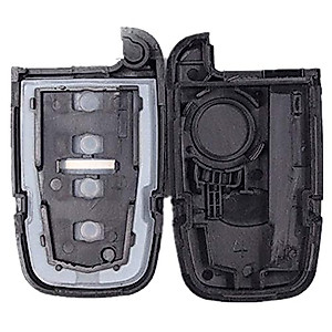 Beefunny Replacement Smart Remote Car Key Shell Case Fob 4 Button for Hyundai Kia SY5HMFNA04 B106 Blade (Key Shell Only No Interior)