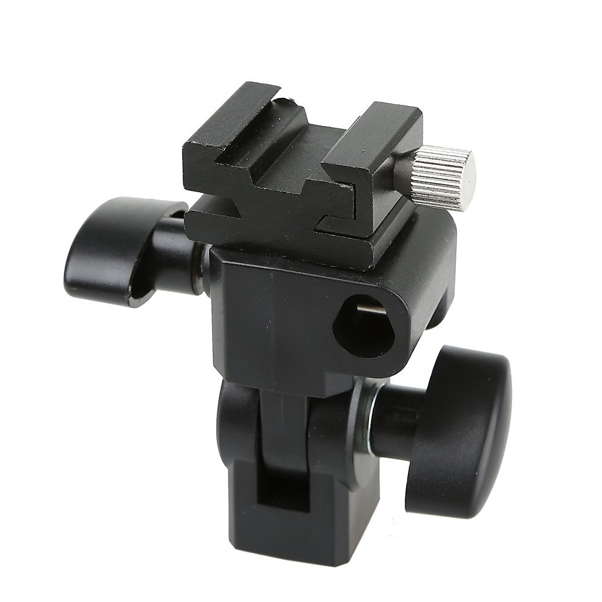 Godox Type E Flash Speedlite Hot Shoe Umbrella Light Holder Universal Mount Stand Flash Bracket Compatible with Godox V860III TT685II V850III V860II TT350 TT600 V350