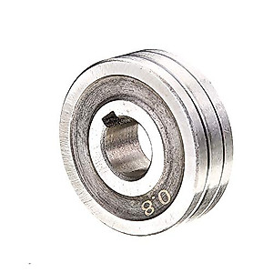 High Precision Steel 0.6X0.8 MIG Welder Wire Feed Drive Roller Roll Kunrled-Groove .030"-.035" for Welding Machine Driving Wheel