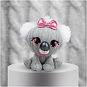 GUND P.Lushes Designer Fashion Pets Victoria Melbie Premium Koala Stuffed Animal, Gray and Pink, 6”