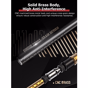 SYNCO Condenser Shotgun Microphone, Mic D1 Video Camera XLR Shotgun Microphone for DSLR Camera Camcorder, Super Cardioid Directional Mic