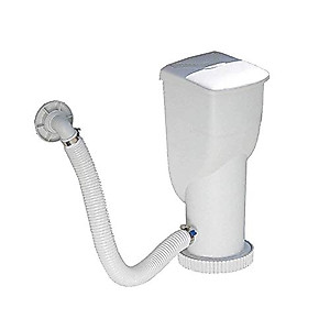 Summer Waves SkimmerPlus P53FX1500 1500GPH Above Ground Swimming Pool 120V GFCI Skimmer Filter Pump System with 1.25" Circle Connection and Hose