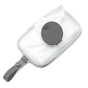 Skip Hop On-The-Go Wipes Dispenser, Grab & Go, Grey