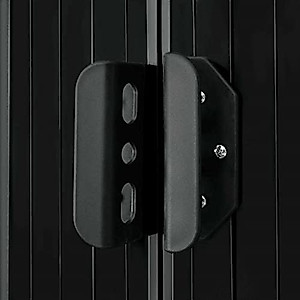 Garden Storage Shed Anthracite Steel Outdoor Garage Building House