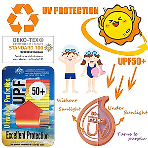 Baby/Toddler Girl One Piece Swimsuit Long Sleeve with UPF 50+ Sun Protection (Pink3, 9-12 Months)