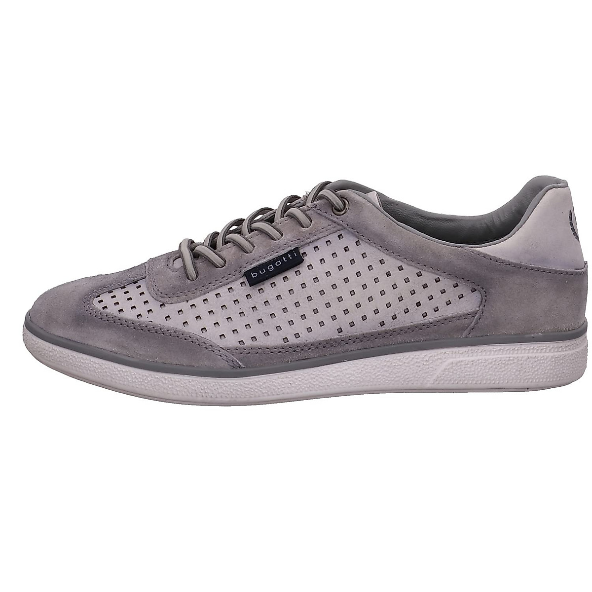 bugatti Men's Sneaker, Grey Offwhite, 11