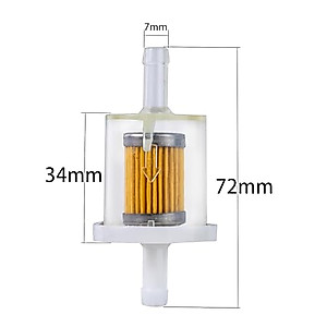 DemJamr 698754 273638 Air Filter Spark Plug Kit for BS 499486 499486S 691007 695667 18-26 HP intek V-Twins Lawn Mower Tractor