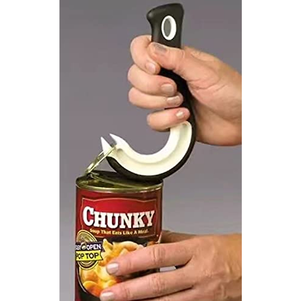 Can Openers Ring-Pull Pull Tab Can Opener Jar Grip Kitchen Stencil Easy Grip 1PC TPKR52283