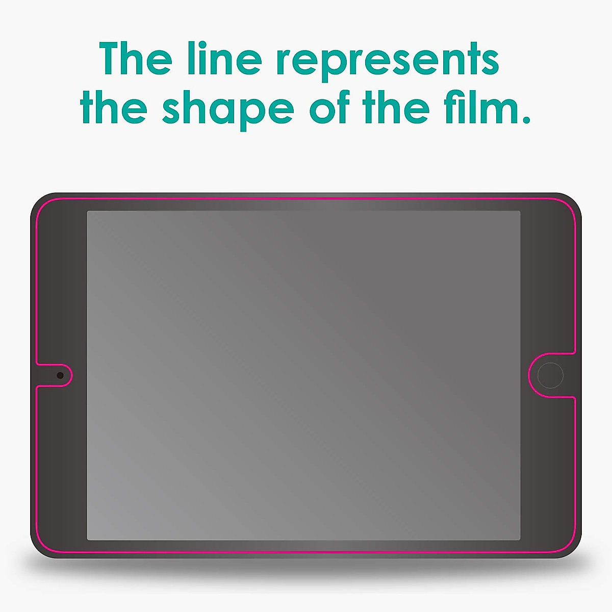 ELECOM-Japan Brand- Screen Protector/Compatible with iPad mini5 and iPad mini4/ Anto-Fingerprint/High Resolution/Anti-Glare/TB-A19SFLFAHD