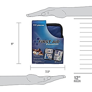 First Aid Only FAO-428 All-Purpose Emergency First Aid Kit for Home, Work, and Travel, 131 Pieces