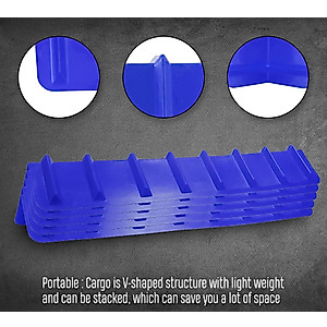 Mytee Products Blue Corner Protector V Shaped/V Edge Guard - 8" x 8" x 48" Inches