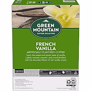 Green Mountain Coffee Roasters French Vanilla Coffee, Keurig Single-Serve K-Cup pods, Light Roast, 96 Count