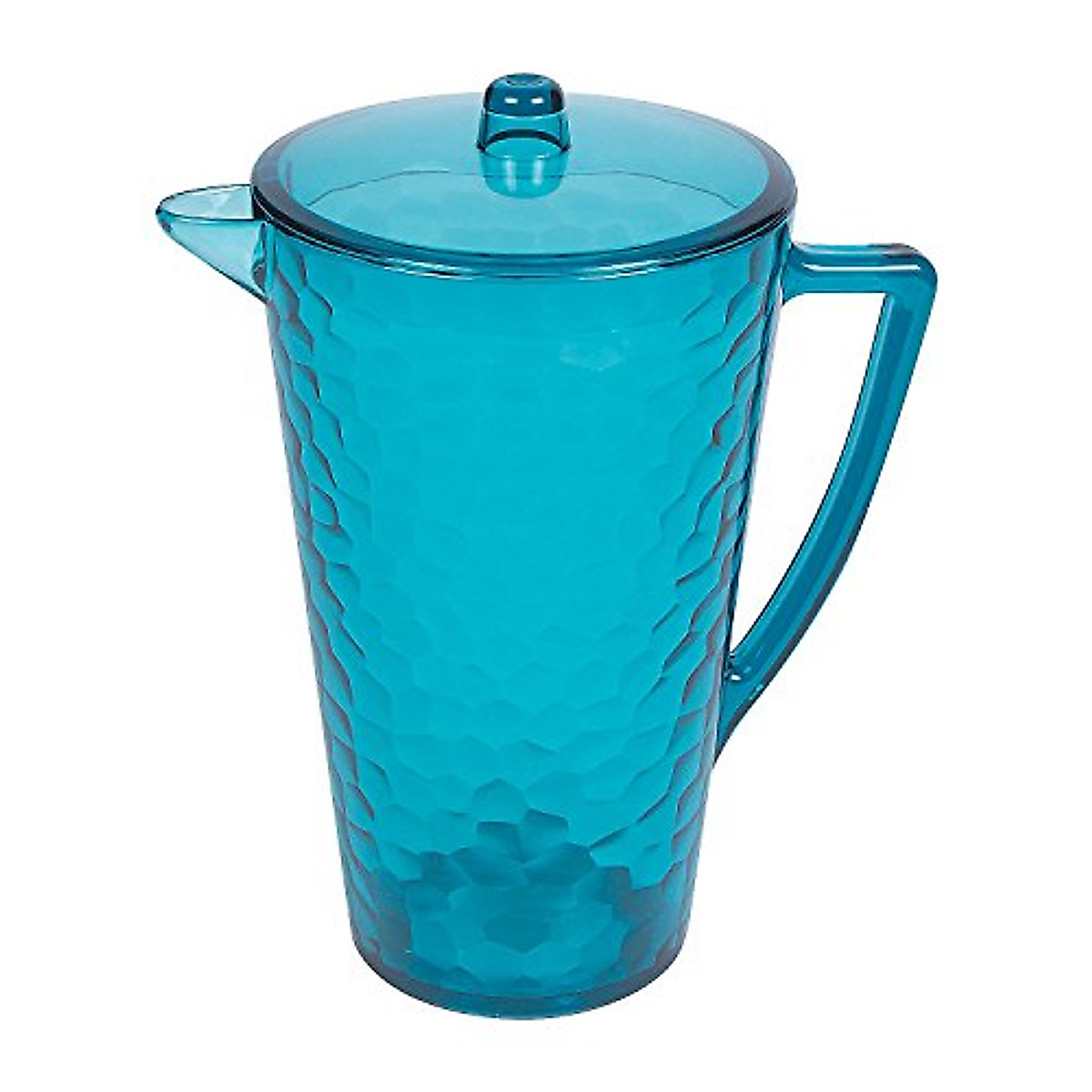 Coastal Blue Seaside Pitcher, Acrylic - Holds 50 oz - Drink and Party Supplies