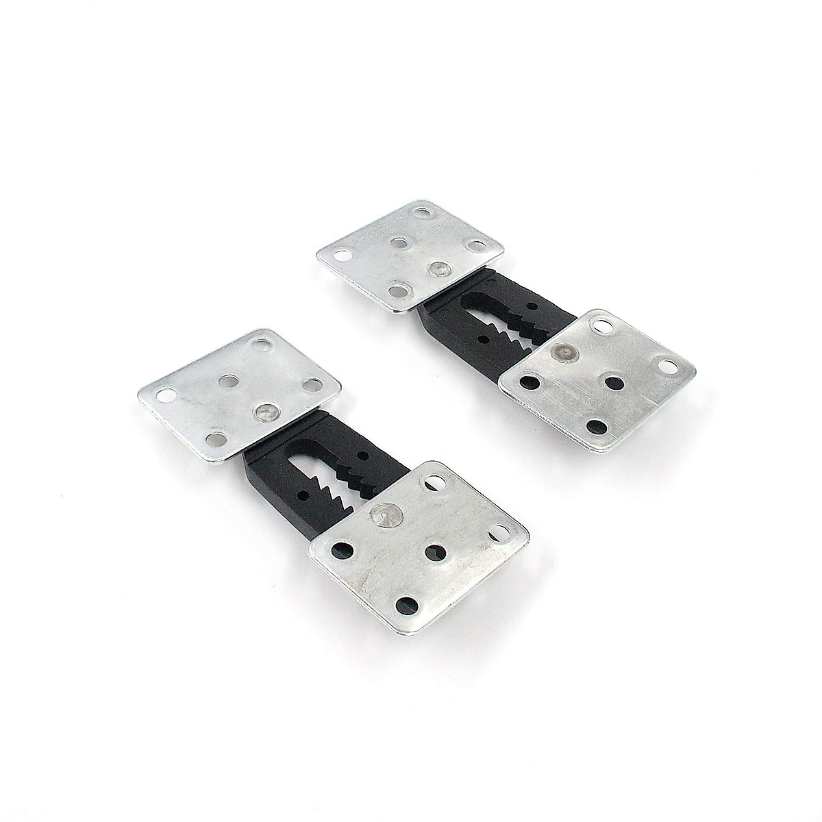 Geesatis 4 PCS Sofa Bracket Tool with Mounting Screws, Silver