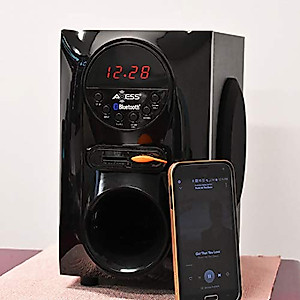 AXESS Mini Entertainment System 5.1-Channel Home Theater Speaker System Black (MSBT3911BK)