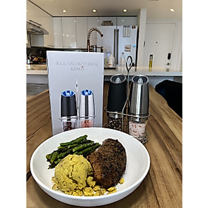 Electric Gravity Salt and Pepper Grinder