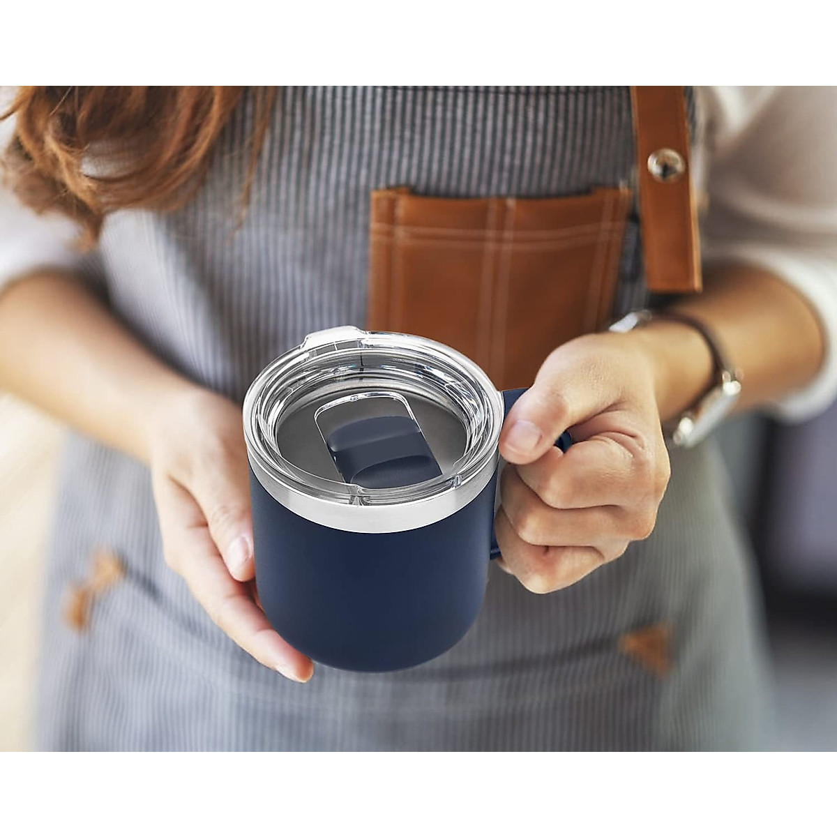 30 oz Tumbler Lid Replacement Lids Compatible with YETI 30 oz Tumbler, 14 oz Mug and 35 oz Straw Mug- Replacement Magnetic Slide/Cover (30 Oz, 1Pack)