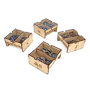 TowerRex Board Game Organizer for Twilight Imperium Board Game, Twilight Imperium Prophesy of Kings Expansion Insert Kit, Twilight Imperium Board Game Accessories