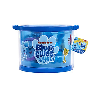 Blue's Clues & You! Musical Drum Set, Kids Toy Instruments, Drum, Tambourine, Washboard, Clackers, Shakers, Kids Toys for Ages 3 Up by Just Play