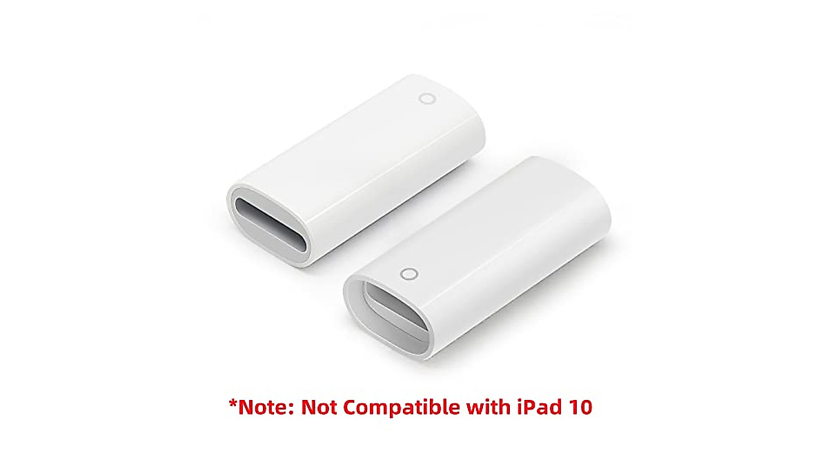 COOYA Apple Pencil 1st Gen Charger Adapter - 2-Pack for Easy Charging